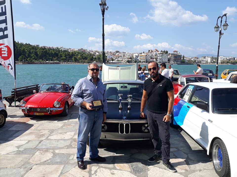 Στον τερματισμό του Classic Microcars Club στην Χαλκίδα ο πρόεδρος ΟΛΝΕ ...