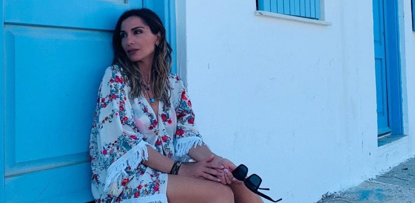 Αποκλειστικό-Στη Σκύρο για τα γυρίσματα της νέας της εκπομπής στο OPEN, η Δέσποινα Βανδή | eVima ...