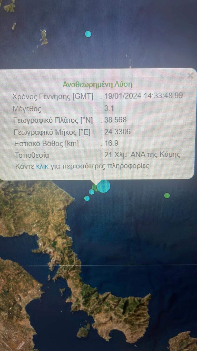 Λεκκας για σεισμό στην Εύβοια: Όλα ανοιχτά - Μπορεί να γίνει και πιο ...