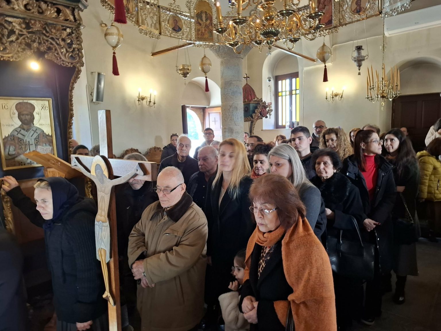 Λαμπρός εορτασμός του Αγίου Ιακώβου σε Μοναστήρι της Εύβοιας